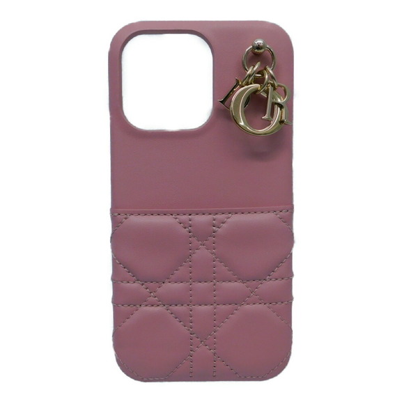 Dior | Bags | Dior Iphone Case Leather Pink Gold | Poshmark